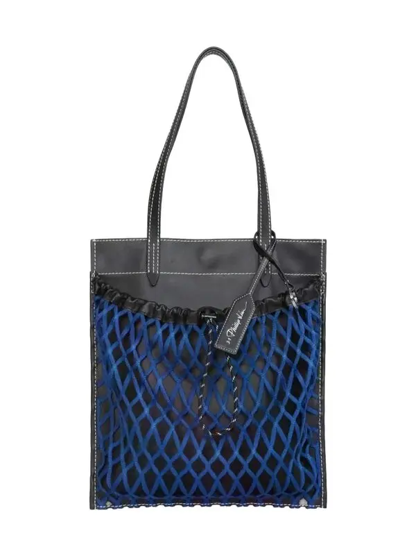 3.1 Phillip Lim Net-overlay Tote Bag - Black