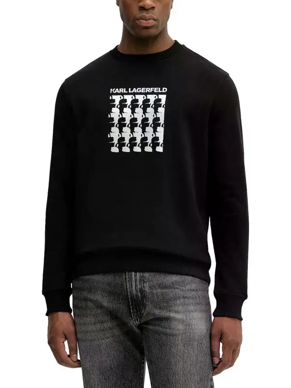 Karl Lagerfeld Graphic Sweatshirt - Black