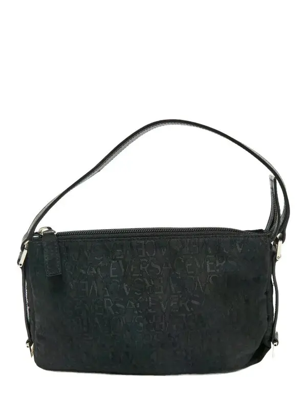 Versace Jacquard Tote Bag - Black