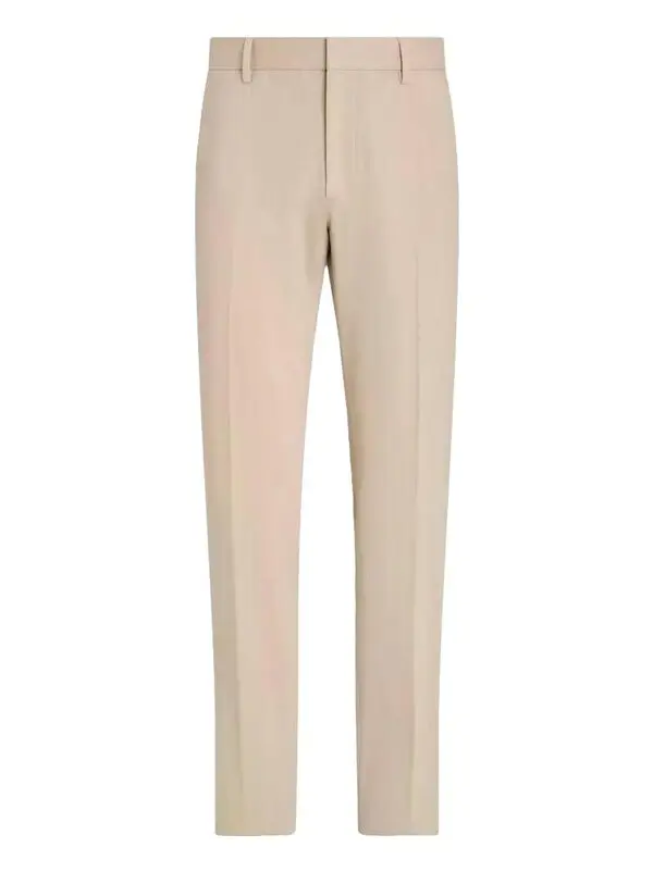 Zegna Straight-leg Trousers - Neutrals