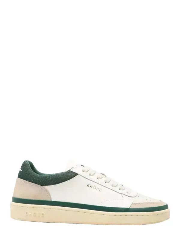 GHOUD VENICE Two-tone Lace-up Sneakers - White