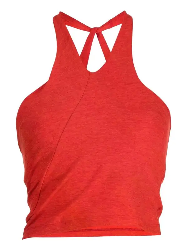 Beyond Yoga Spacedye Racerback Cropped Tank Top - Red