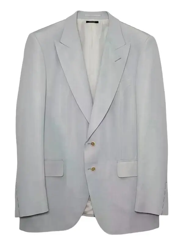 TOM FORD Dyllan Peak-lapel Suit - Blue
