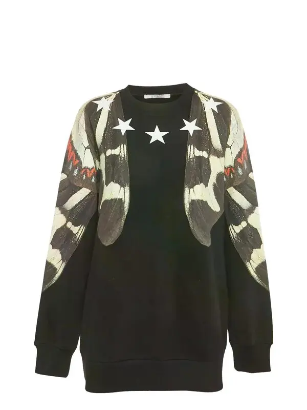 Givenchy Knit Butterfly Sweatshirt - Black