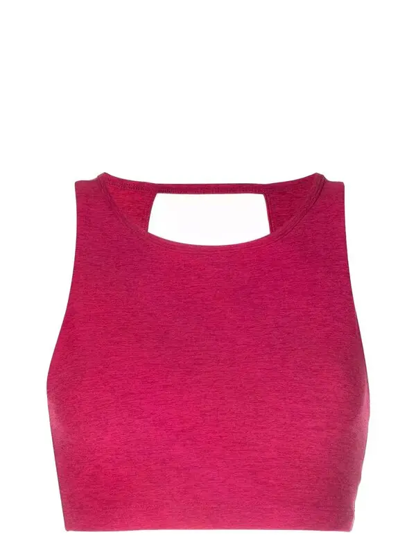 Beyond Yoga Open-back Racerback Bra - Red