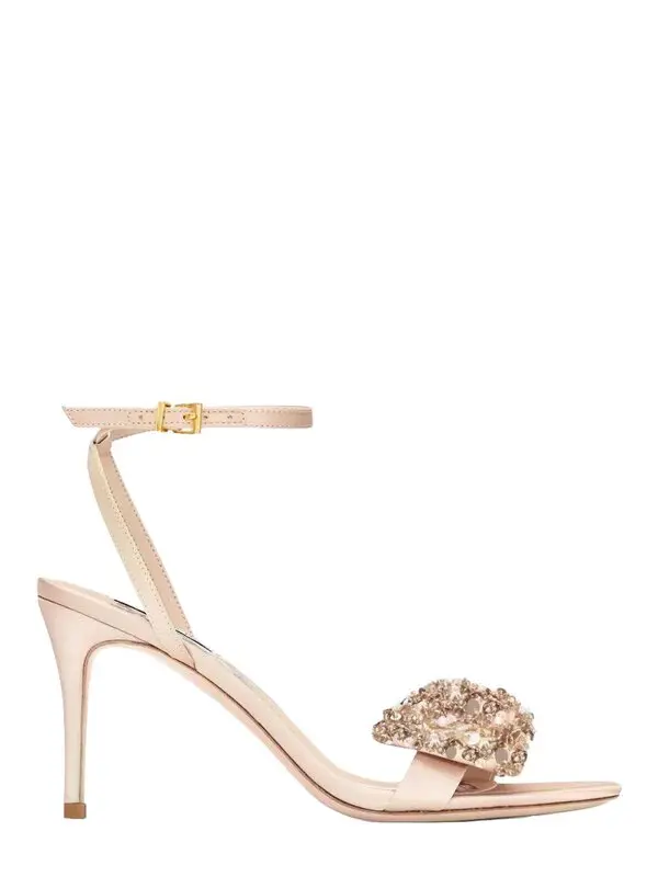 Sachin & Babi Embellished Bow-detail Sandals - Neutrals