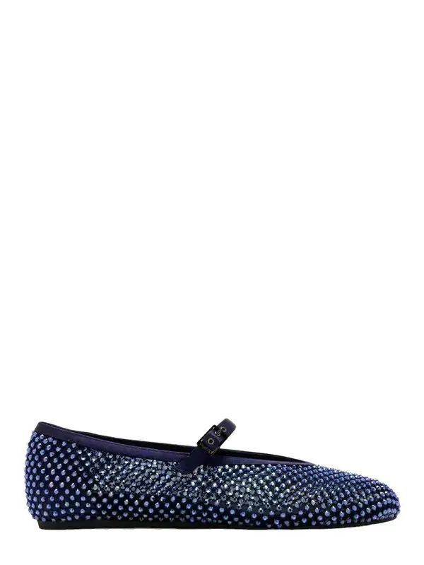 LE SILLA Beaded Gilda Ballet Flat - Blue