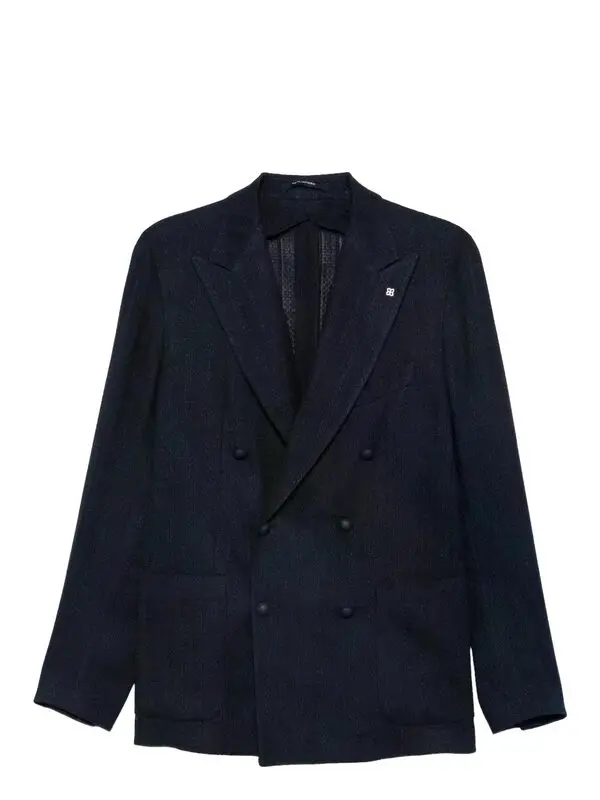 Tagliatore Double-breasted Blazer - Blue