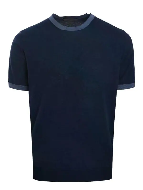 Corneliani Round-neck T-shirt - Blue