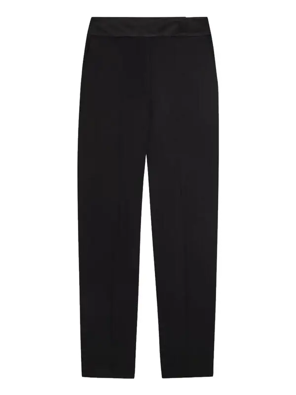 JOSEPH Aix Seam Detail Tailored Trousers - Black