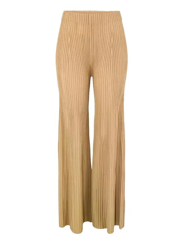 Alexis Boda Ribbed Trousers - Brown