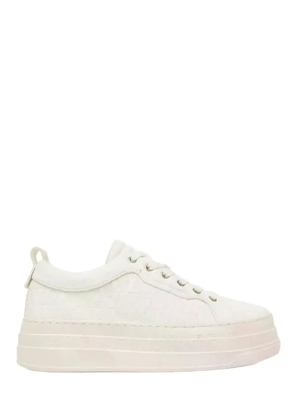 Armani Exchange Logo Sneakers - White
