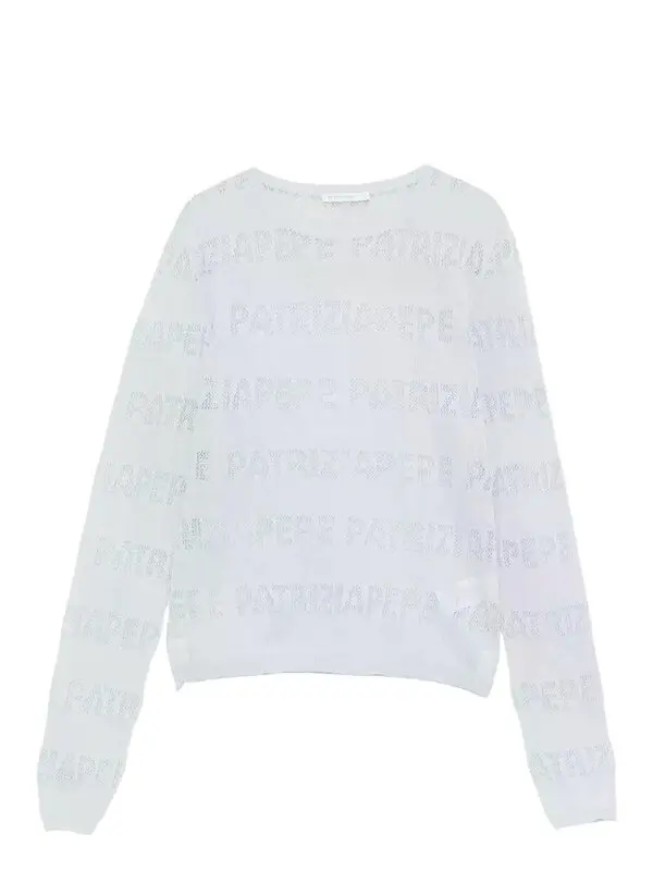Patrizia Pepe Long-sleeve Sweater - Blue