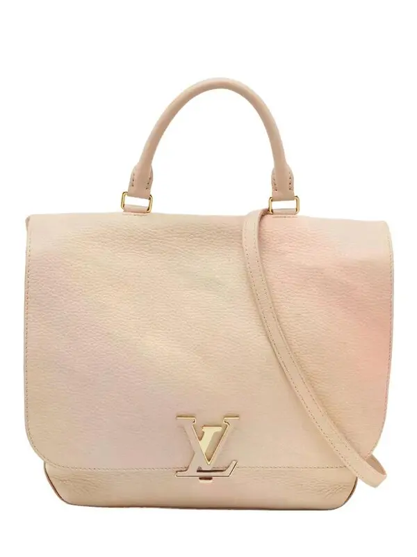 LOUIS VUITTON Taurillon Volta Leather Tote Bag - Neutrals