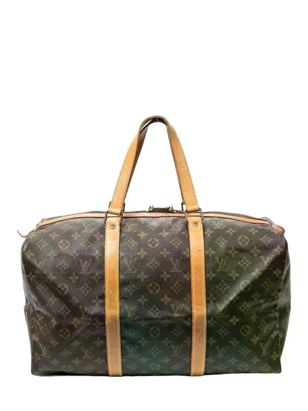 LOUIS VUITTON 1990s Monogram Top-handle Bag - Brown