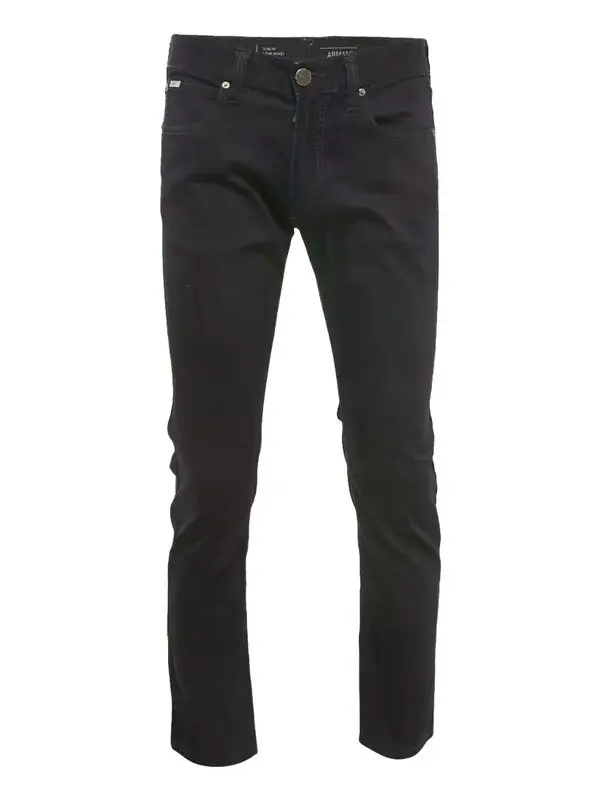 ARMANI Denim Slim Trousers - Blue