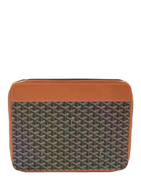 Goyard Goyardine Leather Document Case - Brown