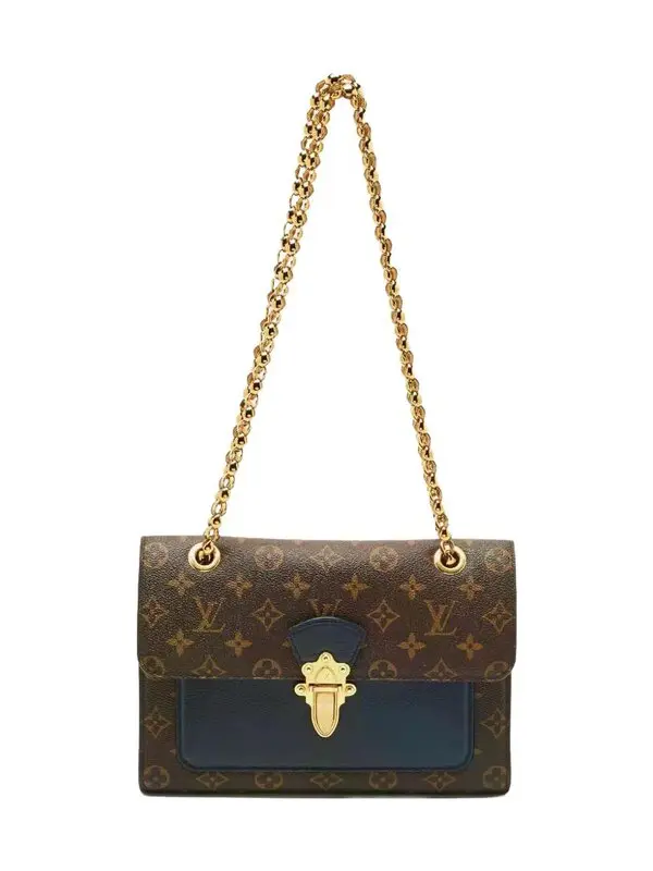 LOUIS VUITTON Victoire Monogram Shoulder Bag - Brown
