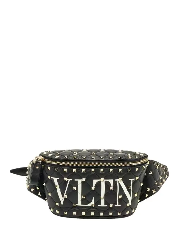 Valentino Garavani Rockstud Vltn Studded Belt Bag - Black