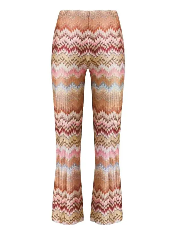 Missoni Zig-zag Trousers - Brown