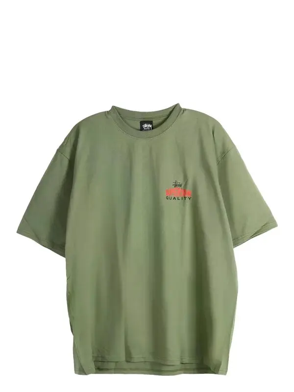 StÜssy Logo-detail T-shirt - Green