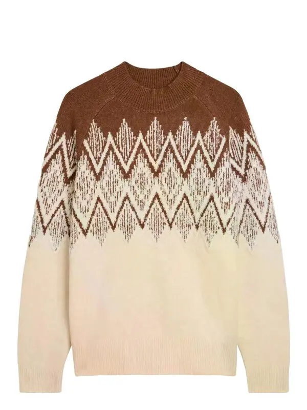 Varley Siren 2.0 Fair Isle Sweater - Neutrals