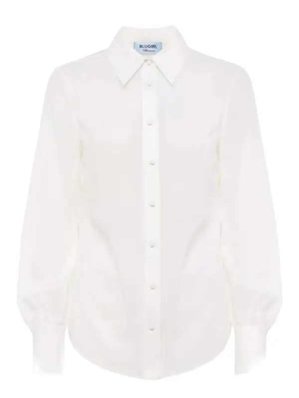 BLUGIRL Button-down Shirt - White
