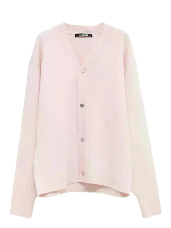 Jacquemus Button-fastening Cardigan - Pink