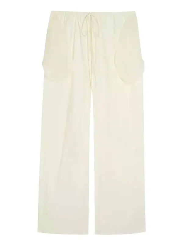 VORANIDA Tracey Drawstring Trousers - Neutrals