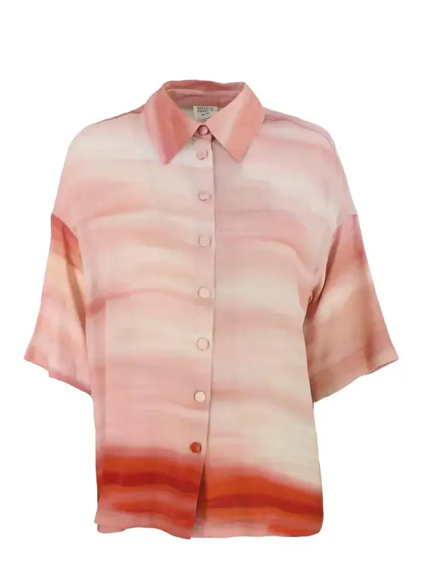 Hemant & Nandita Nandita Asma Shirt - Pink