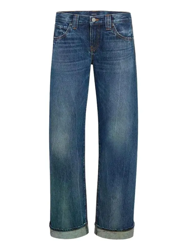 Khaite Karo Cuffed Jeans - Blue