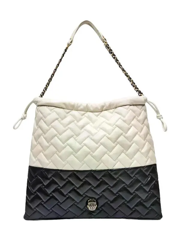 Kurt Geiger Quilted Pouch Tote Bag - Neutrals