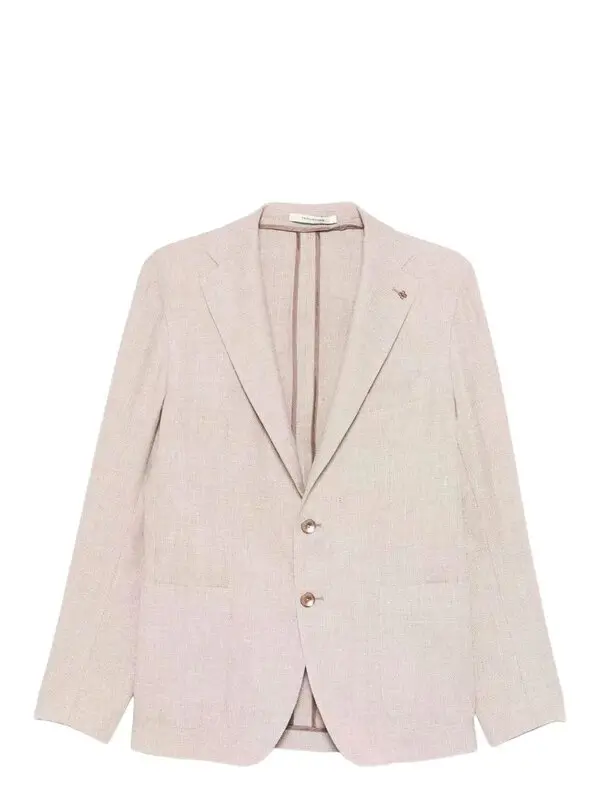 Tagliatore Buttoned Blazer - Pink