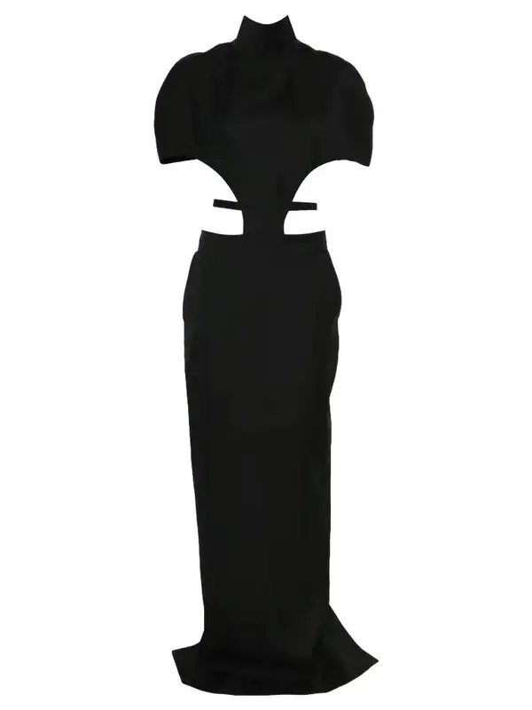BATAKOVIC BELGRADE Waist Cut-outs Maxi Dress - Black