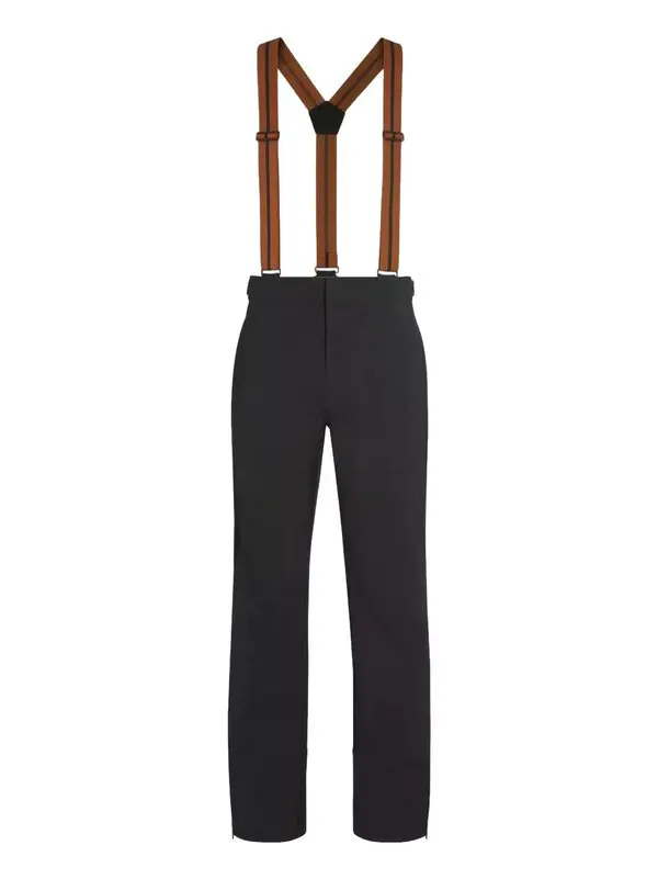 Zegna Suspenders Zip-fastening Ski Pants - Black