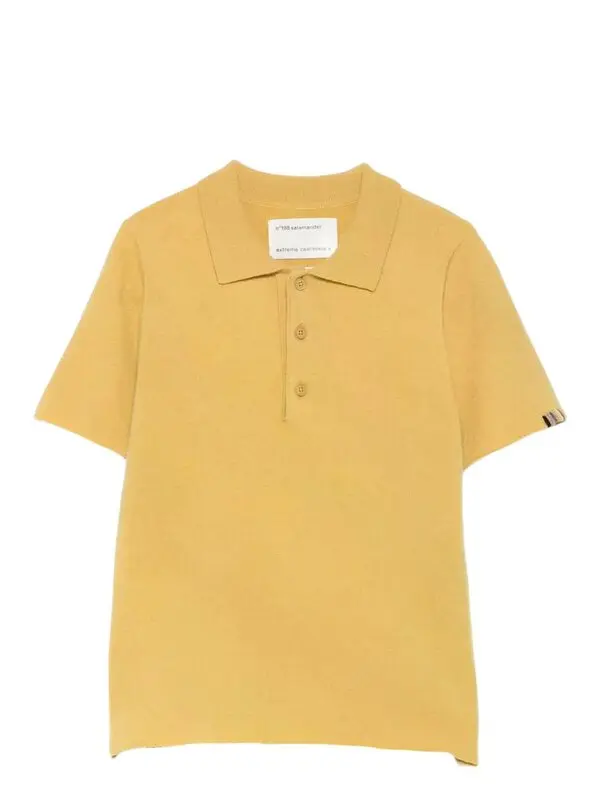 EXTREME CASHMERE X Salamander Polo Shirt - Yellow