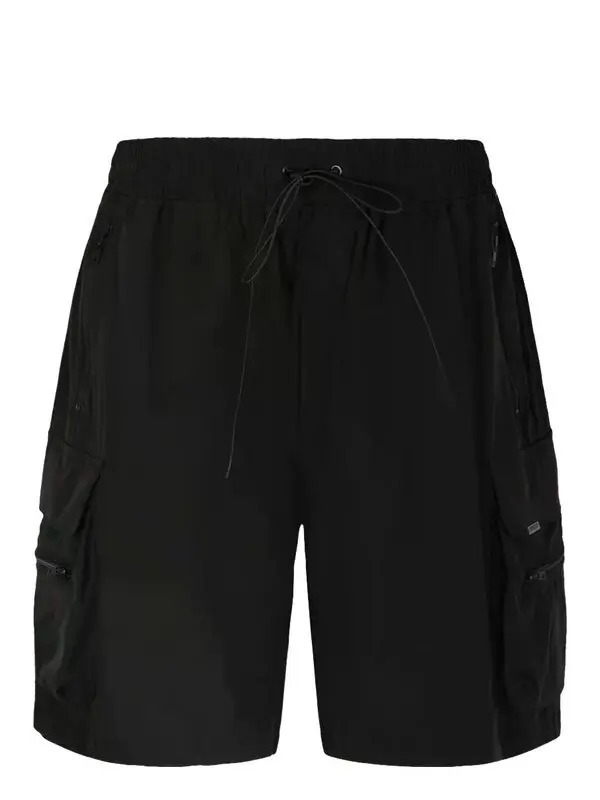 REPRESENT 247 Drawstring Cargo Shorts - Black