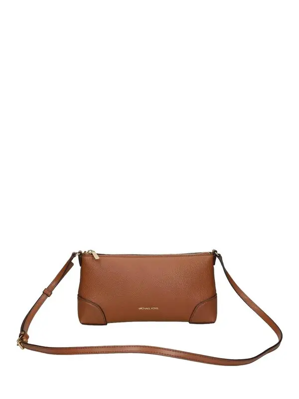 Michael Kors Logo Crossbody Bag - Brown