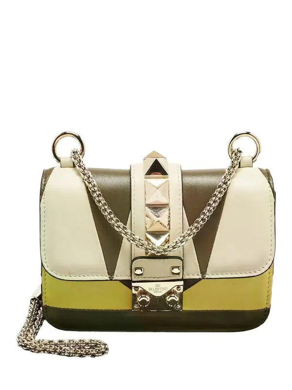 Valentino Garavani Rockstud Colorblock Crossbody Bag - Neutrals
