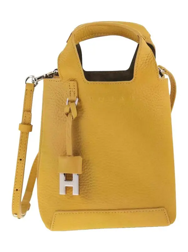 Hogan Logo-detail Tote Bag - Yellow
