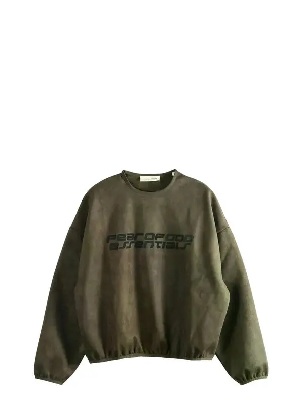 Fear Of God Logo Sweater - Green