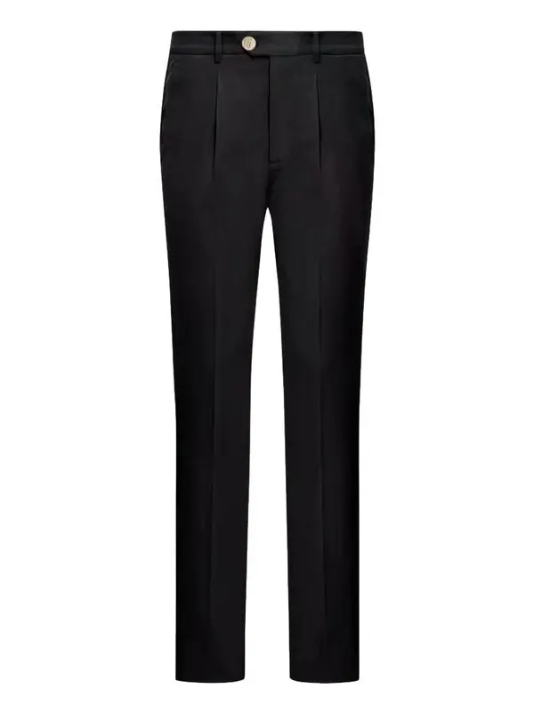 Brunello Cucinelli Pleated Trousers - Black