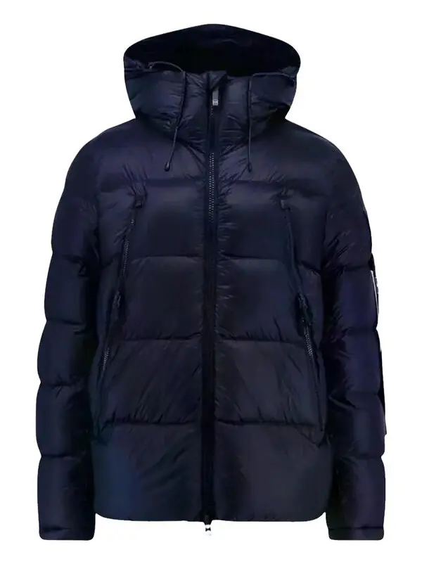 OUTHERE Padded Hooded Jacket - Blue