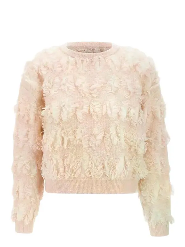 Marella Textured Sweater - Pink