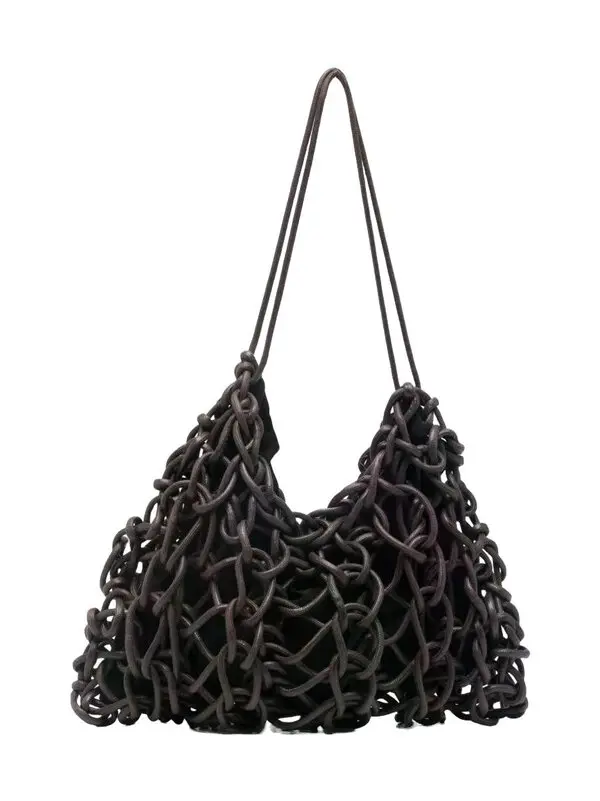 Alienina Knotted Shoulder Bag - Brown
