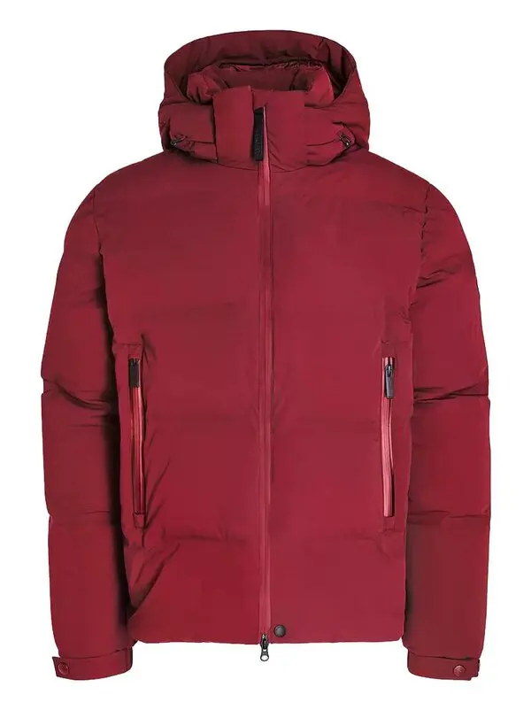 ALPHA TAURI Hooded Zip Jacket - Red