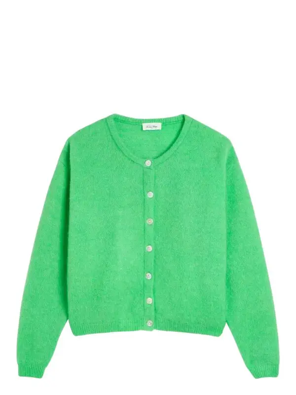 American Vintage Vitow Buttoned Cardigan - Green