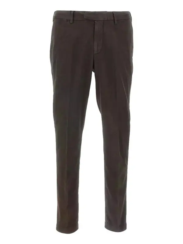 DEVORE INCIPIT Concealed-closure Trousers - Brown