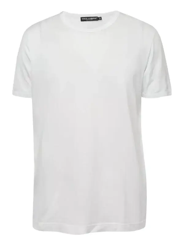 Dolce & Gabbana Jersey Top - White