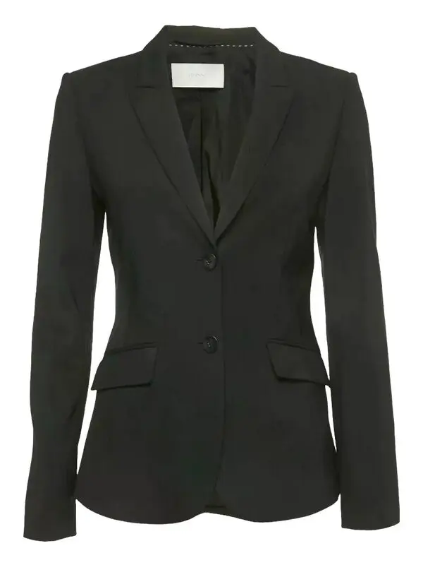 BOSS Julea Peak Lapels Blazer - Black